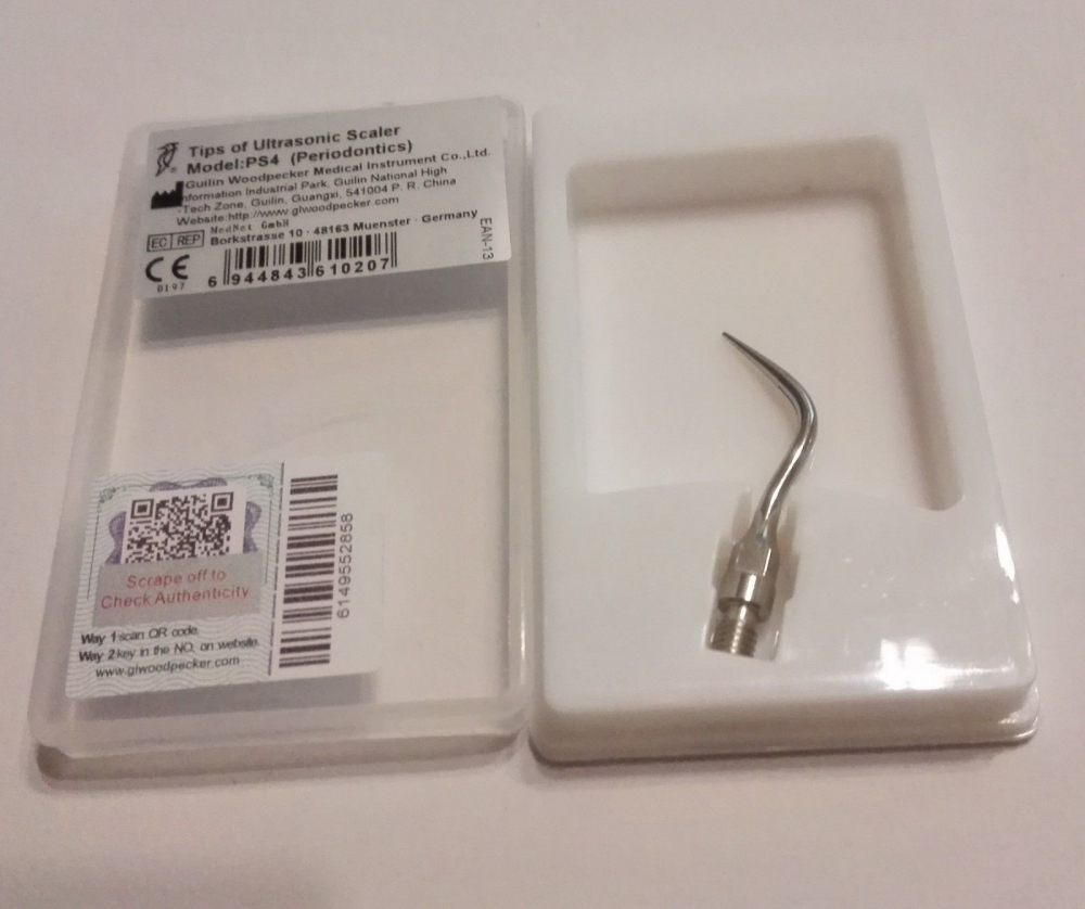 1stk/woodpecker Scaler Spitze PS1/PS3/PS4/PS3D/PS4D *Sirona kompatibel ...